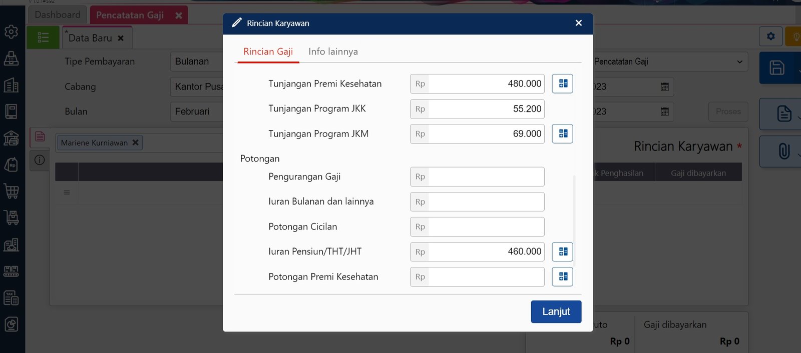 Pencatatan PPh 21 Metode Gross Up di Accurate Online - FAC Institute